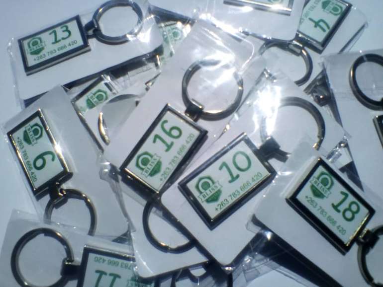 Branded Key holders – Express Media Harare