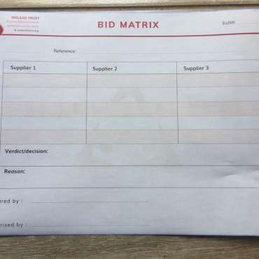 Receipt Books / Invoice Books – Express Media Harare